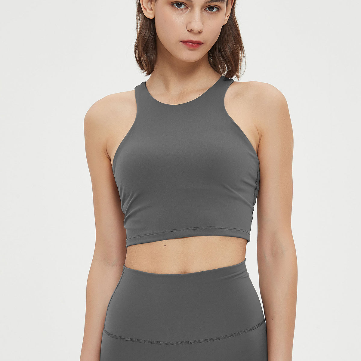 100%LIFE - The Enor high neck racer back tank