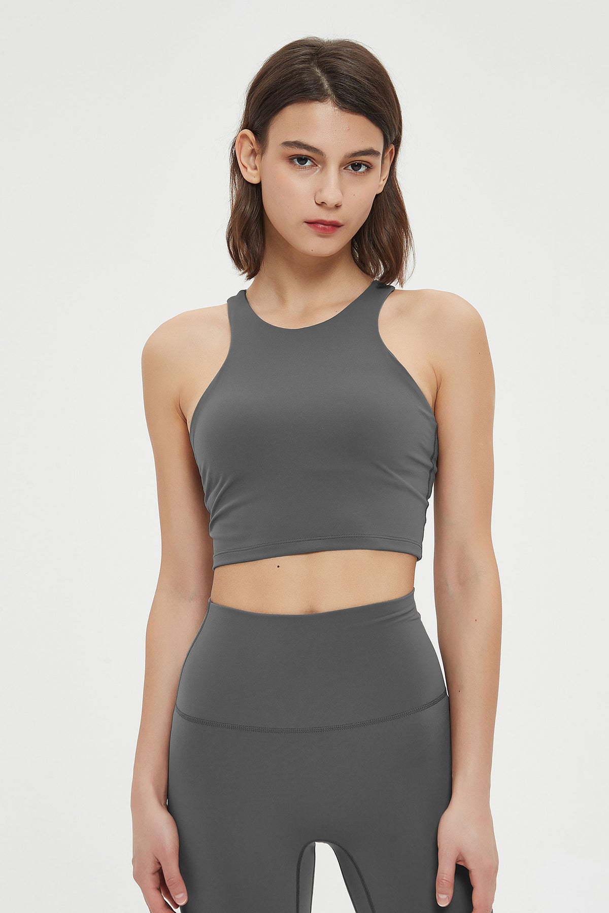 100%LIFE - The Enor high neck racer back tank